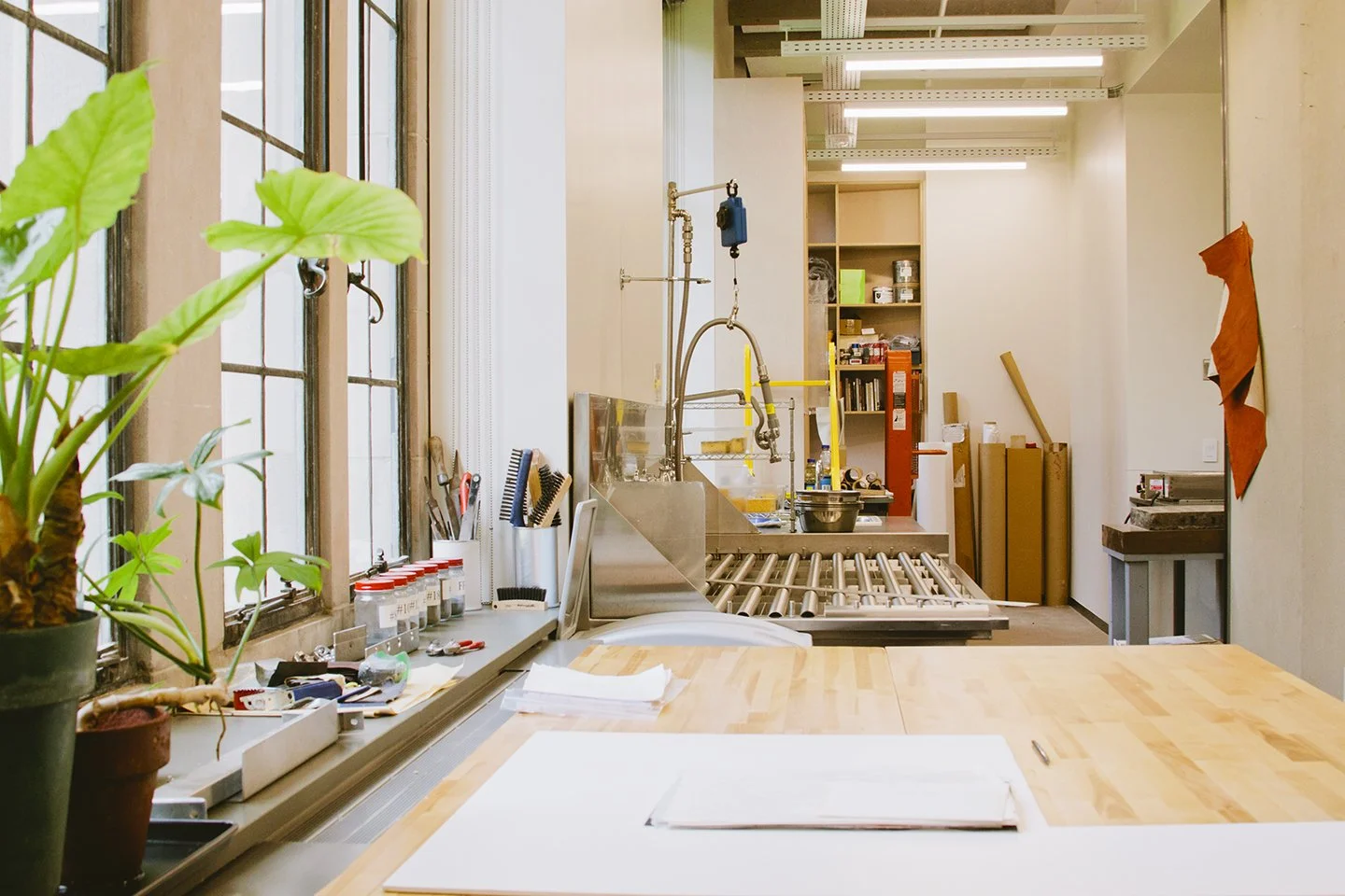 Printshop Tour | Wellesley College — Print Club Ltd.