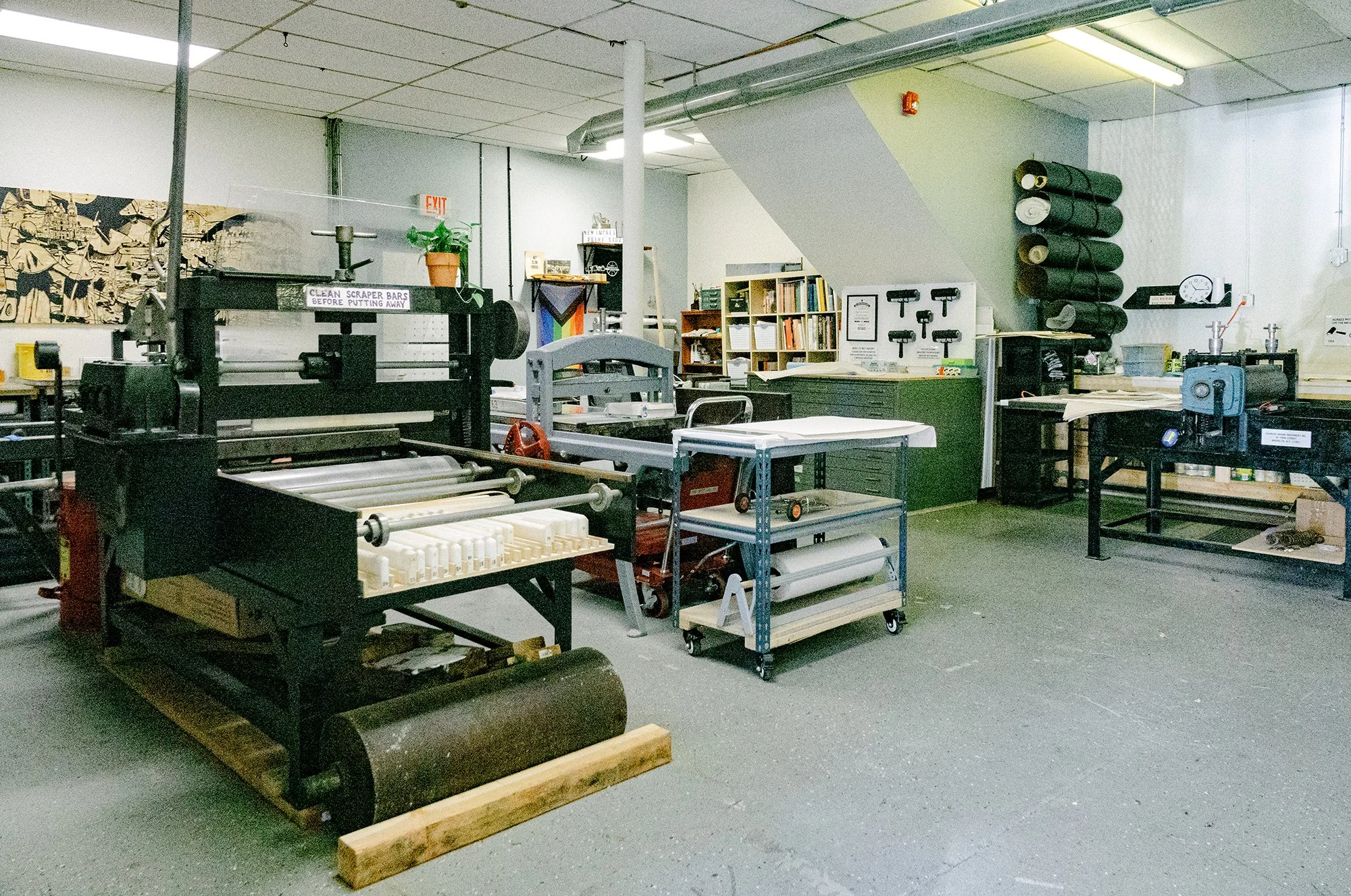 Printshop Tour | New Impressions Print Studio — Print Club Ltd.