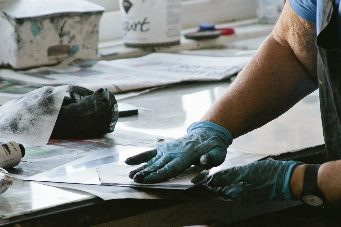 Printshop Tour | Thames-Side Print Studio — Print Club Ltd.