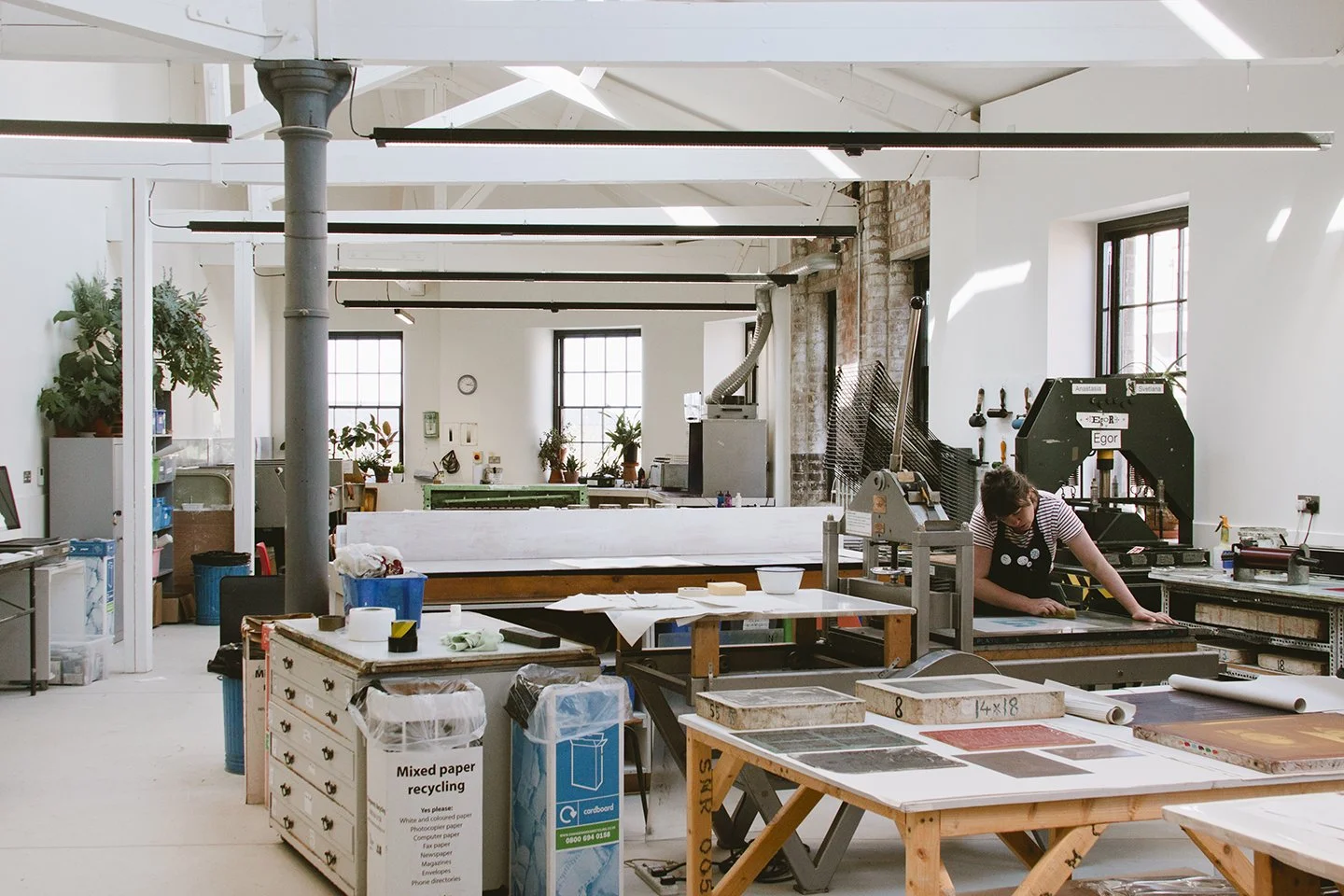Printshop Tour | The New Home of Edinburgh Printmakers — Print Club Ltd.