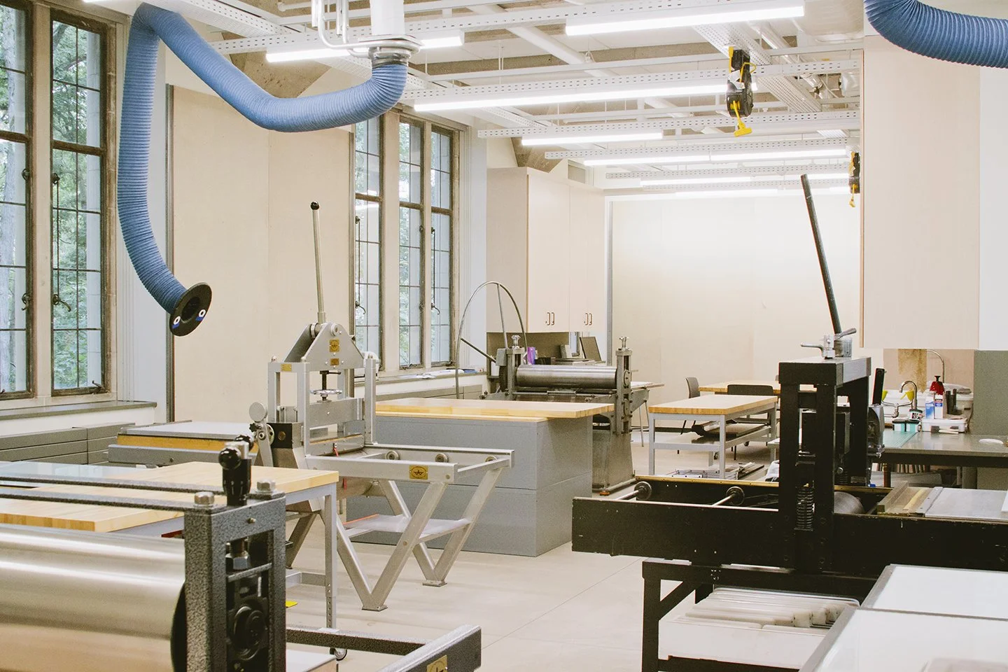 Printshop Tour | Wellesley College — Print Club Ltd.