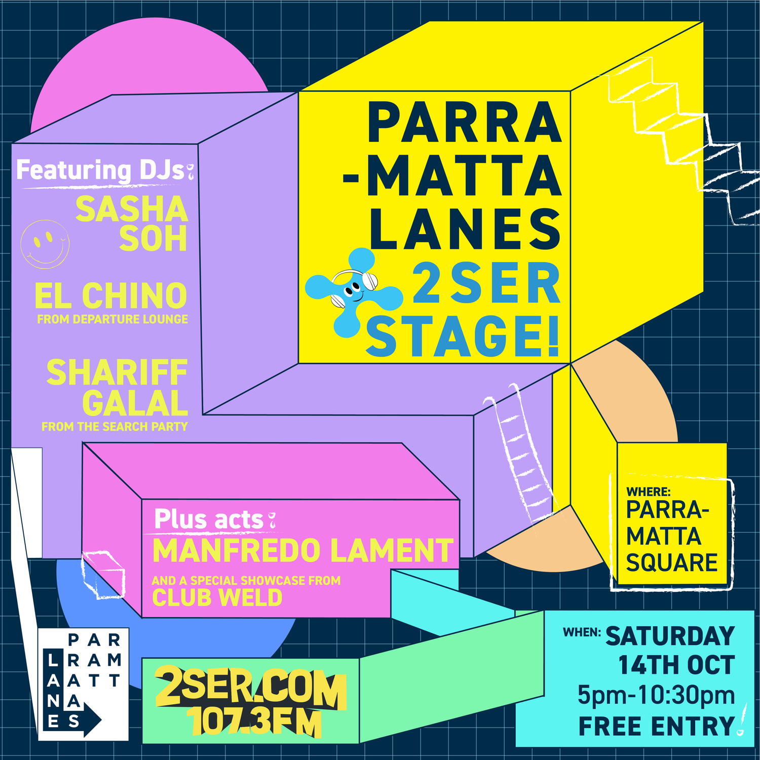 Parramatta Lanes Music Festival — Letterdot