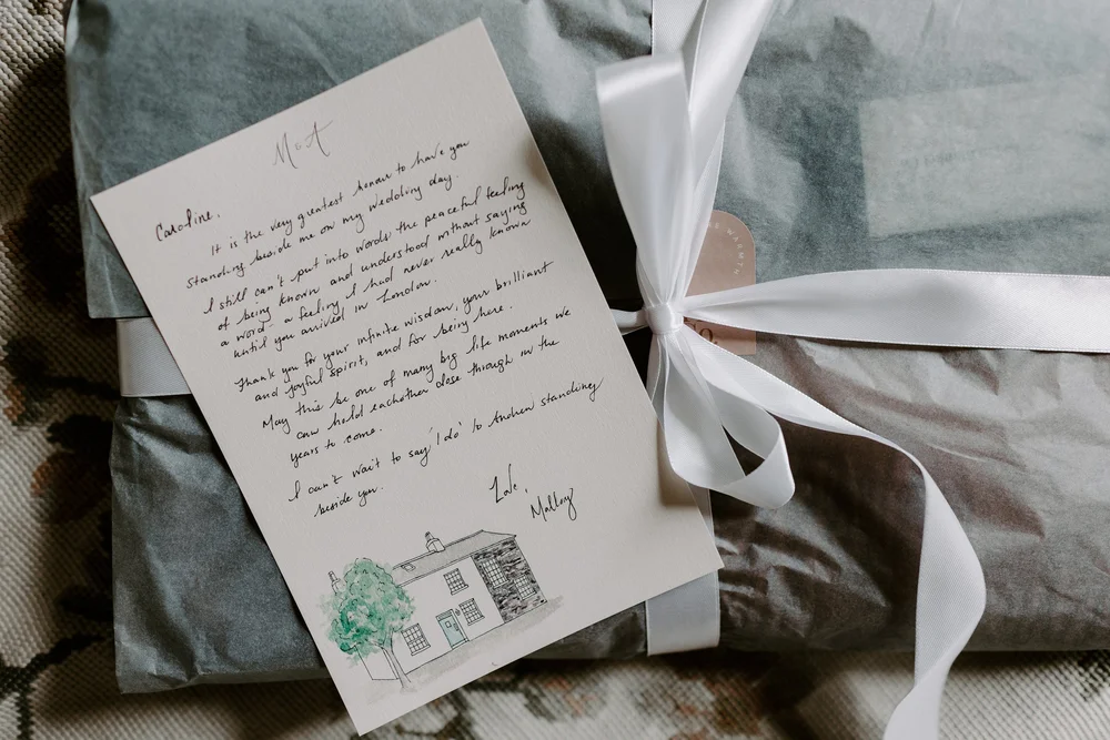 Bespoke venue stationery for a Lake District wedding — Finger and Thumb