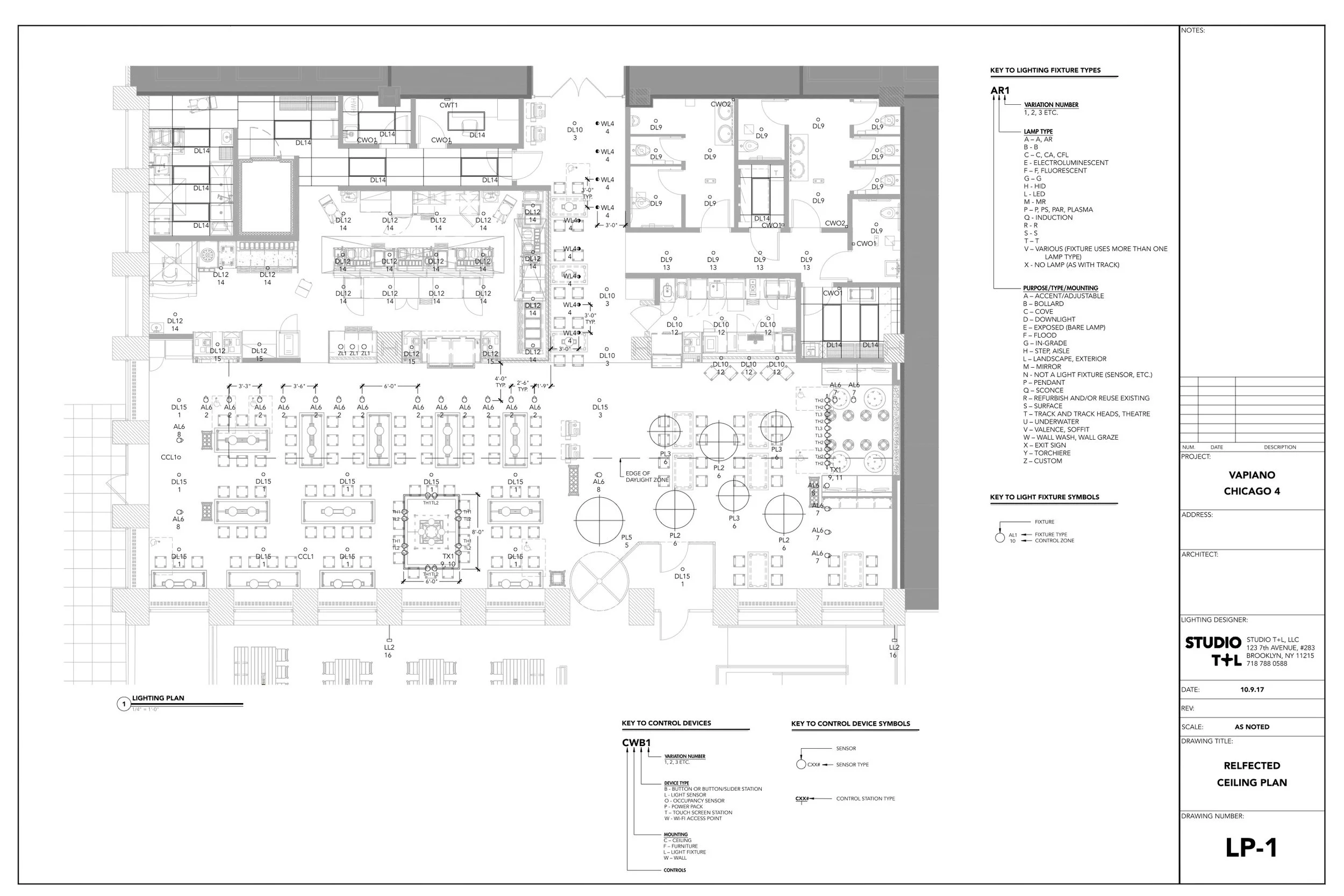 Custom Lighting Design — Studio T + L