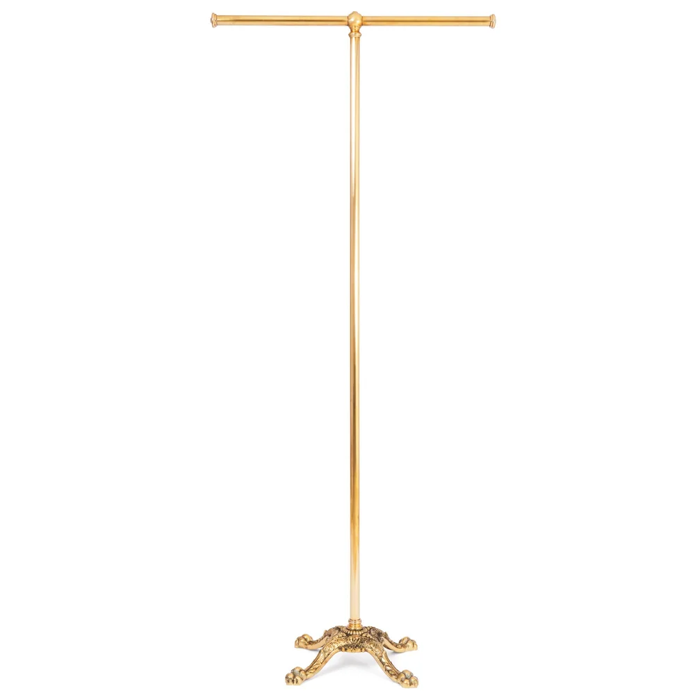Brass T-Bar Display Stands – Elegant Adjustable Retail Fittings ...