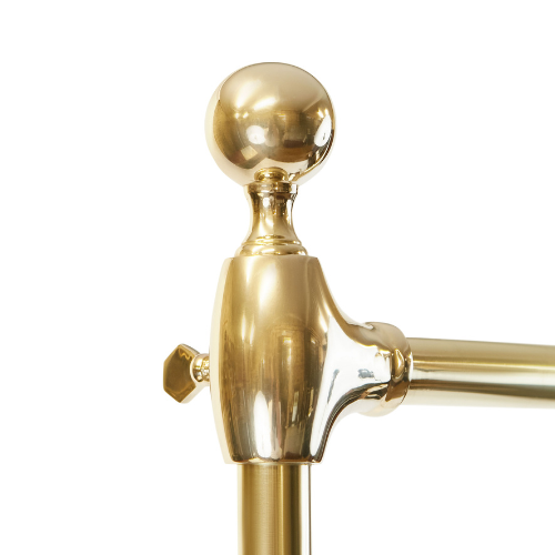 Victorian Style Hanging Rail | Customizable with Ornate Finials ...