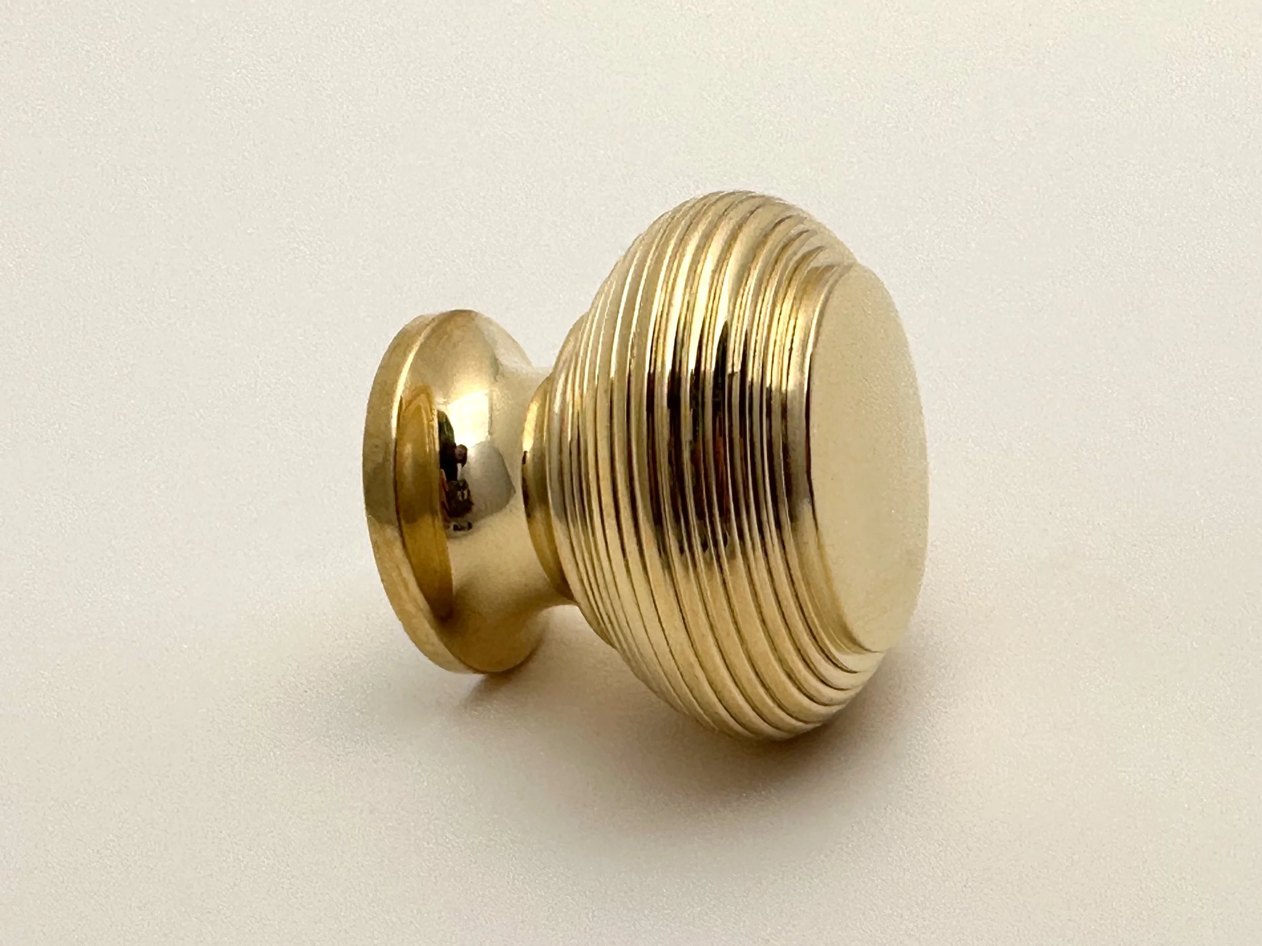 Polished Brass Hexagonal Pull Handle | 170mm Vintage Style Cabinet ...