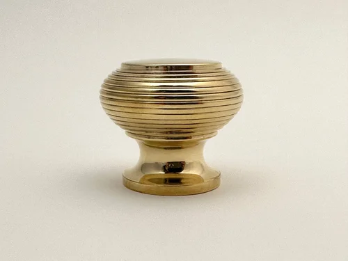 Polished Brass Hexagonal Pull Handle | 170mm Vintage Style Cabinet ...