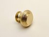 Polished Brass Hexagonal Pull Handle | 170mm Vintage Style Cabinet ...