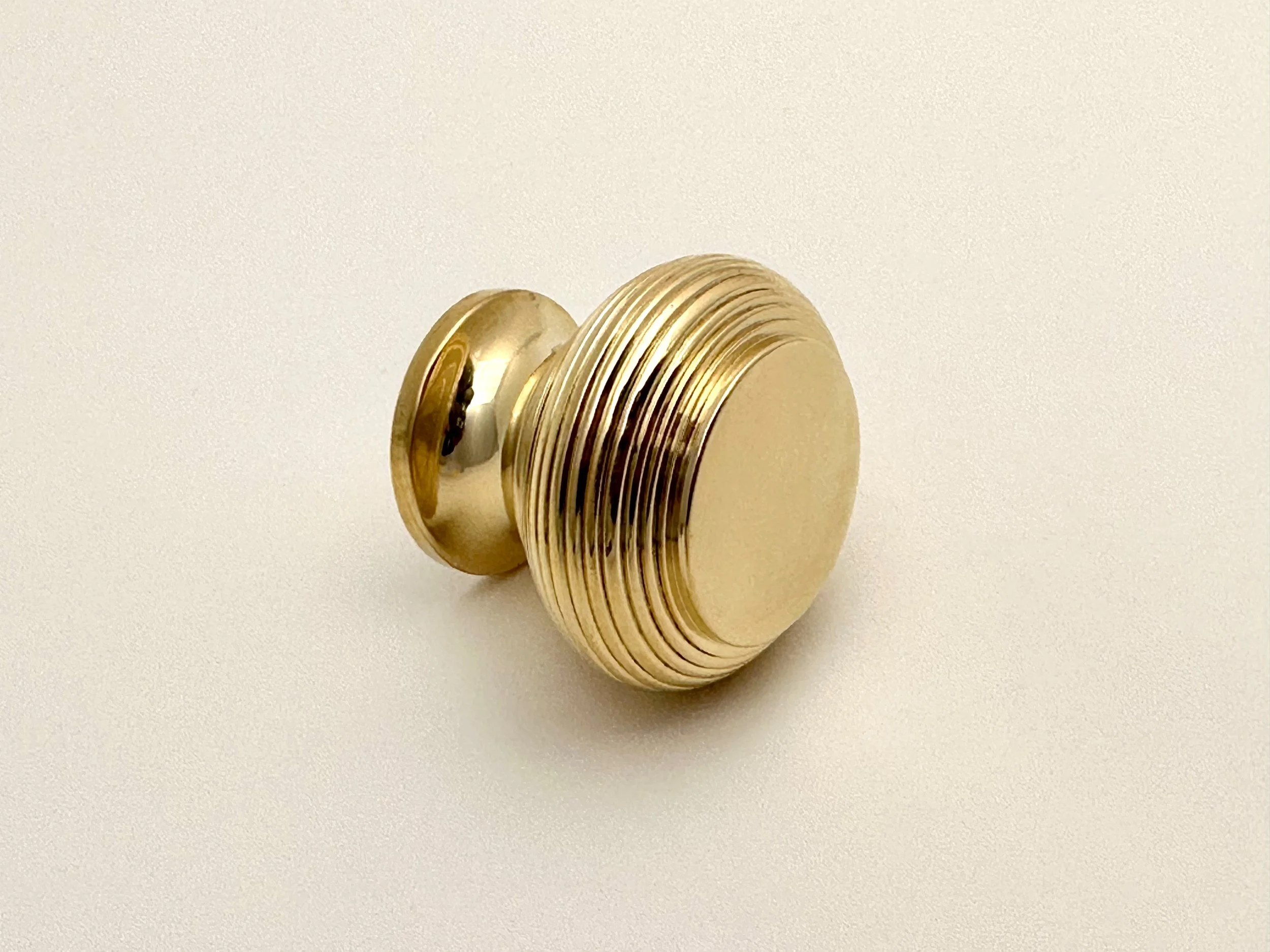 Polished Brass Hexagonal Pull Handle | 170mm Vintage Style Cabinet ...