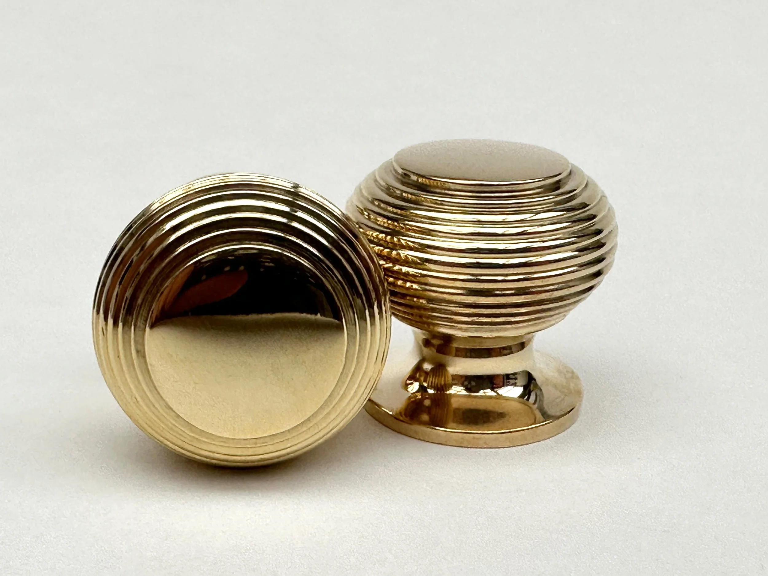 Polished Brass Hexagonal Pull Handle | 170mm Vintage Style Cabinet ...