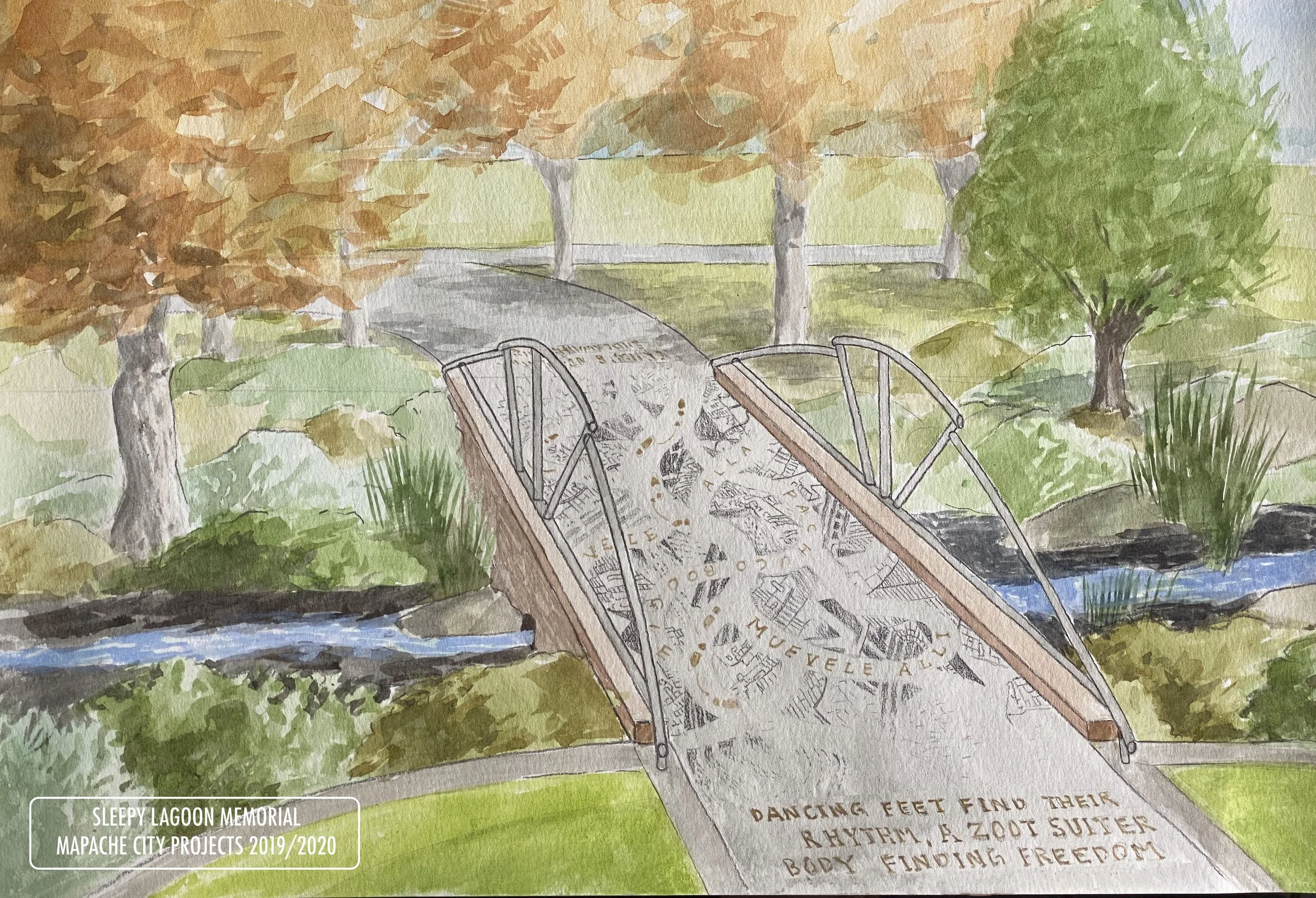 Memorial Features — The Sleepy Lagoon Memorial