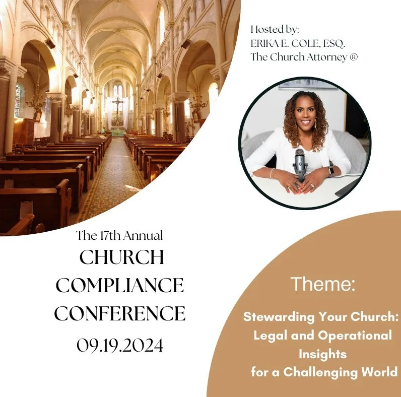 The 17th Annual Church Compliance Conference — The Church Attorney®