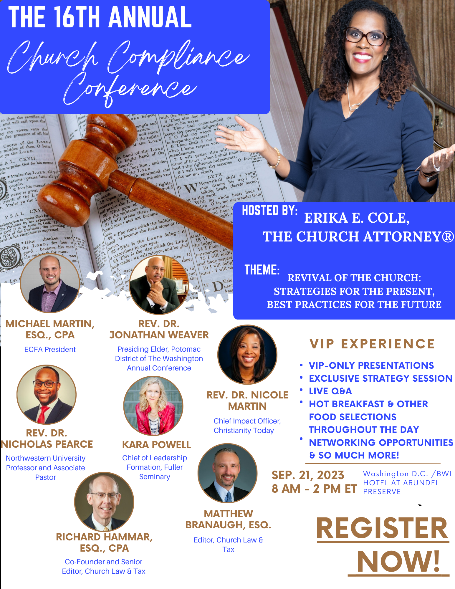 The 16th Annual Church Compliance Conference — The Church Attorney®