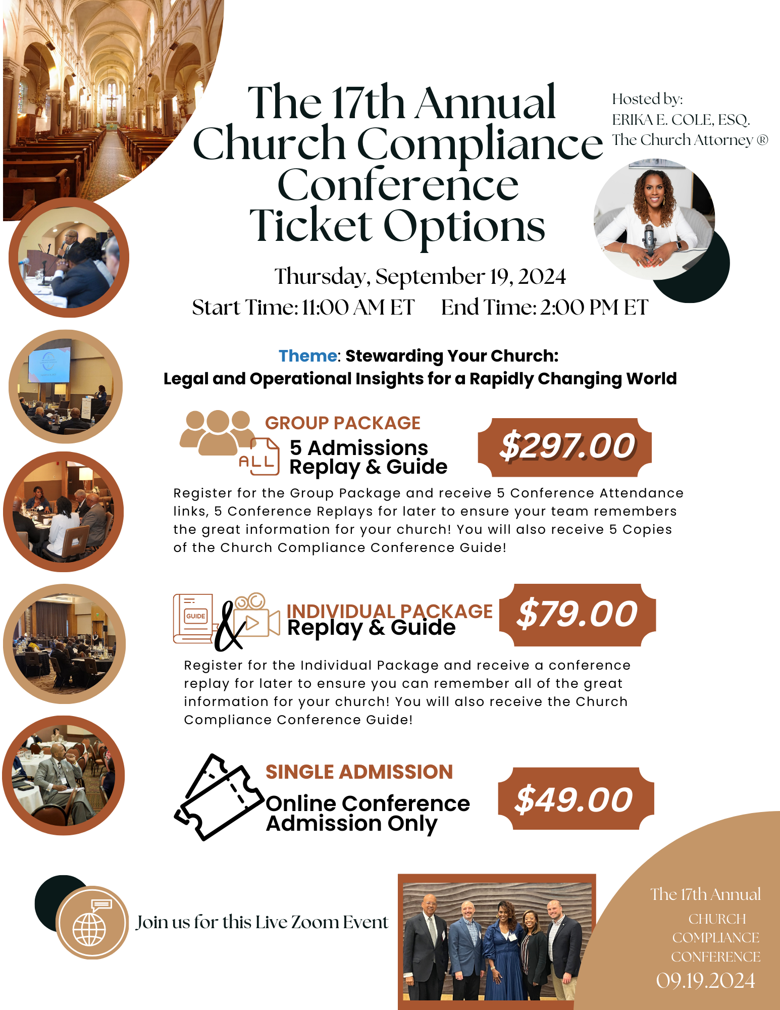 The 17th Annual Church Compliance Conference — The Church Attorney®