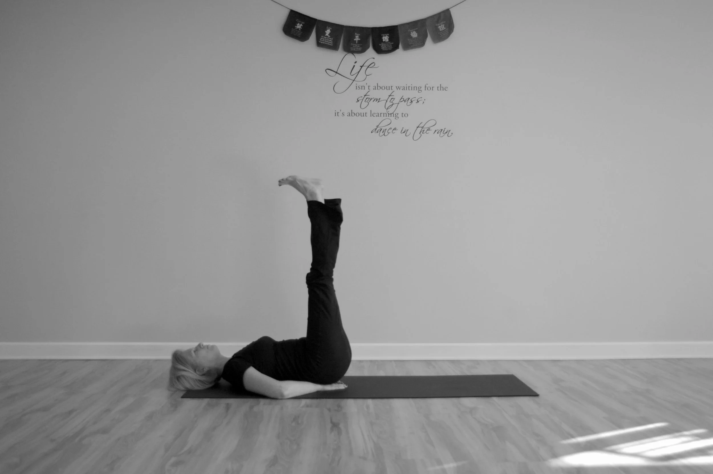 Viparita Karani - Legs up the Wall — Nourishing Storm