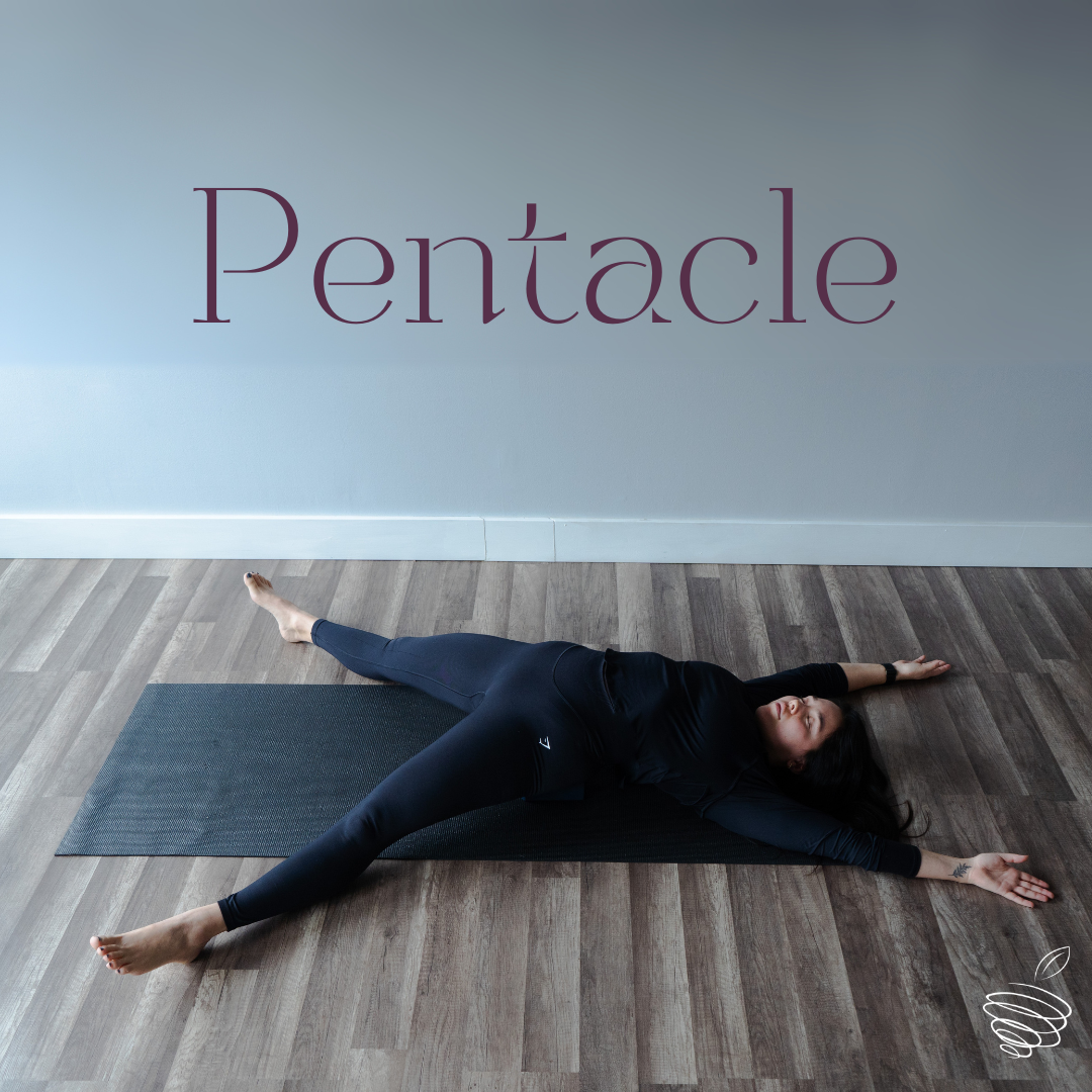 Pentacle (Wide Legged Savasana) — Nourishing Storm