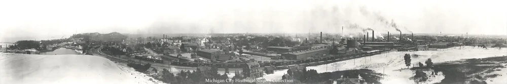 1910 Hoosier Slide Panorama — Old Lighthouse Museum