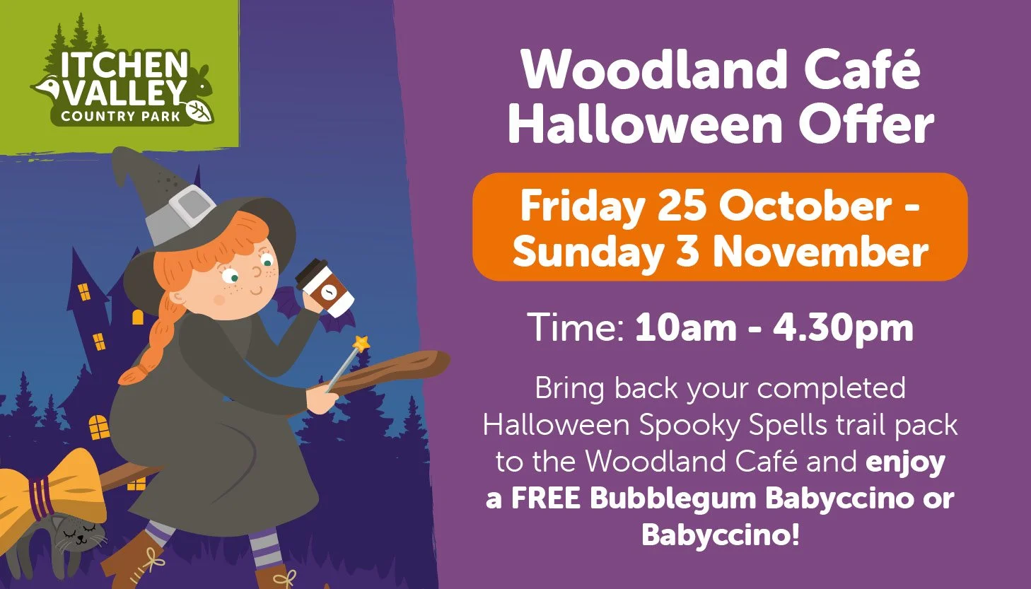 Halloween Trail: Spooky Spells | Itchen Valley Country Park
