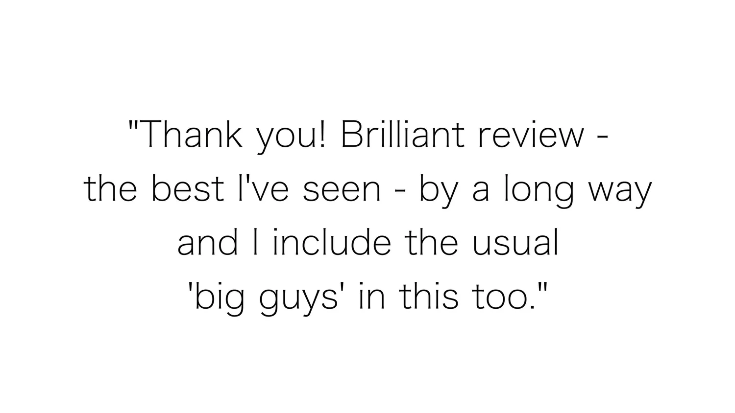 'be above average'