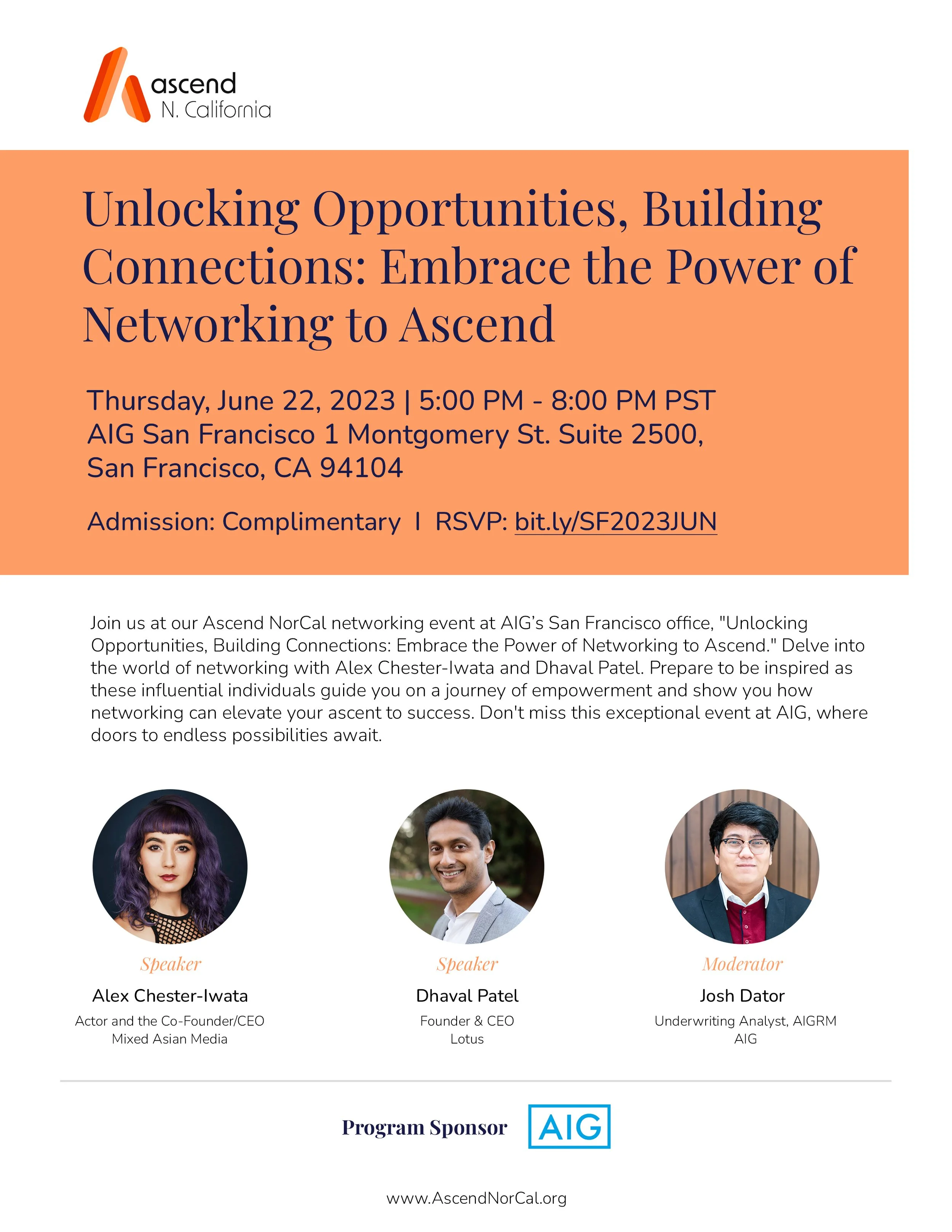 Ascend NorCal: Unlocking Opportunities, Building Connections: Embrace the Power of Networking to ...