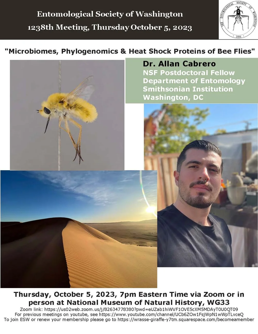 Events — ENTOMOLOGICAL SOCIETY of WASHINGTON