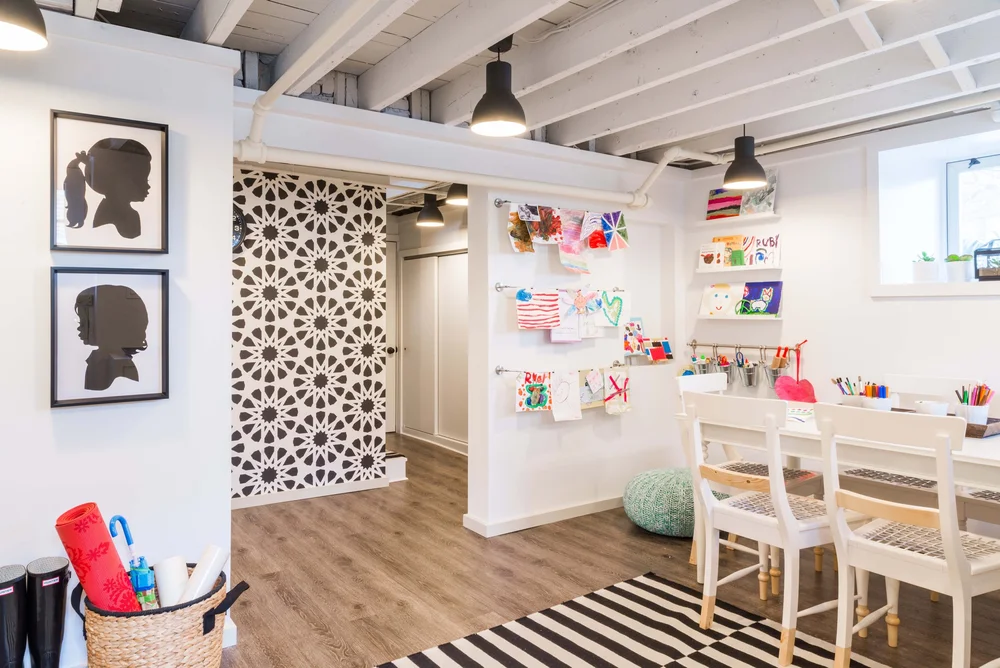 My Home Kids Art Studio — Justine Sterling Design / Interior Design ...