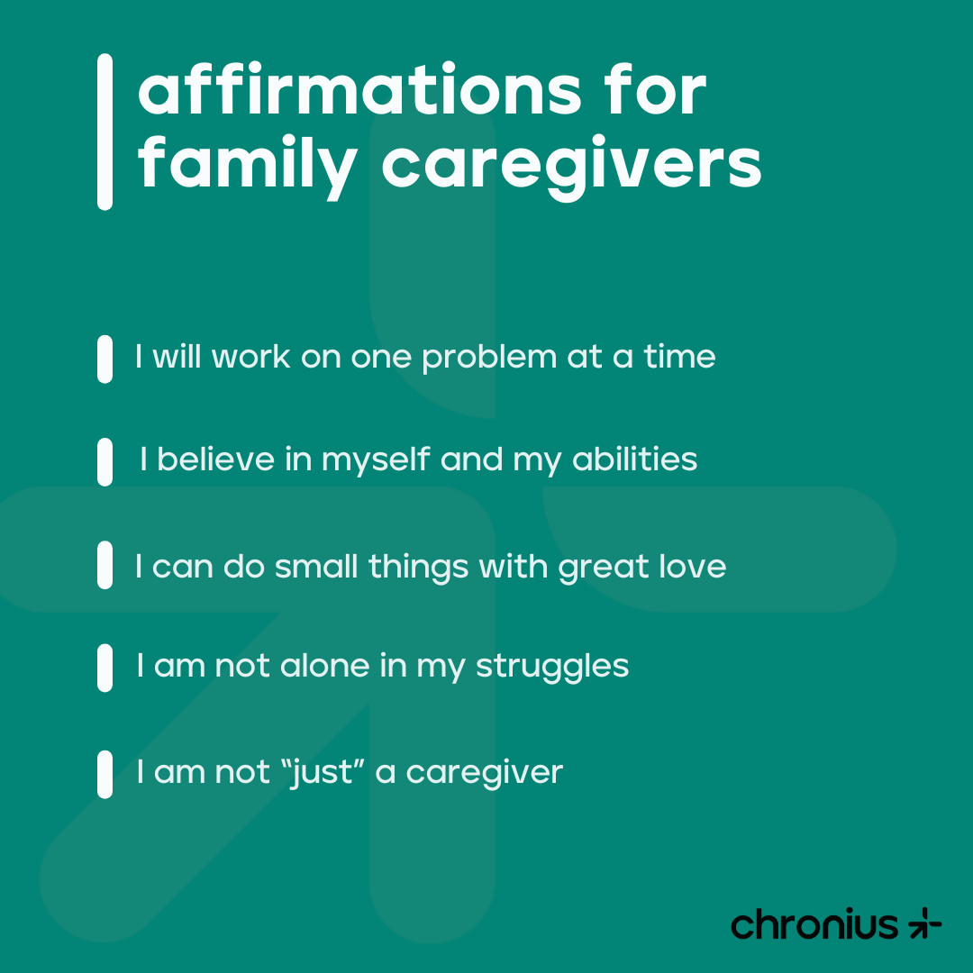Helpful Reminders for Caregivers — Chronius Health