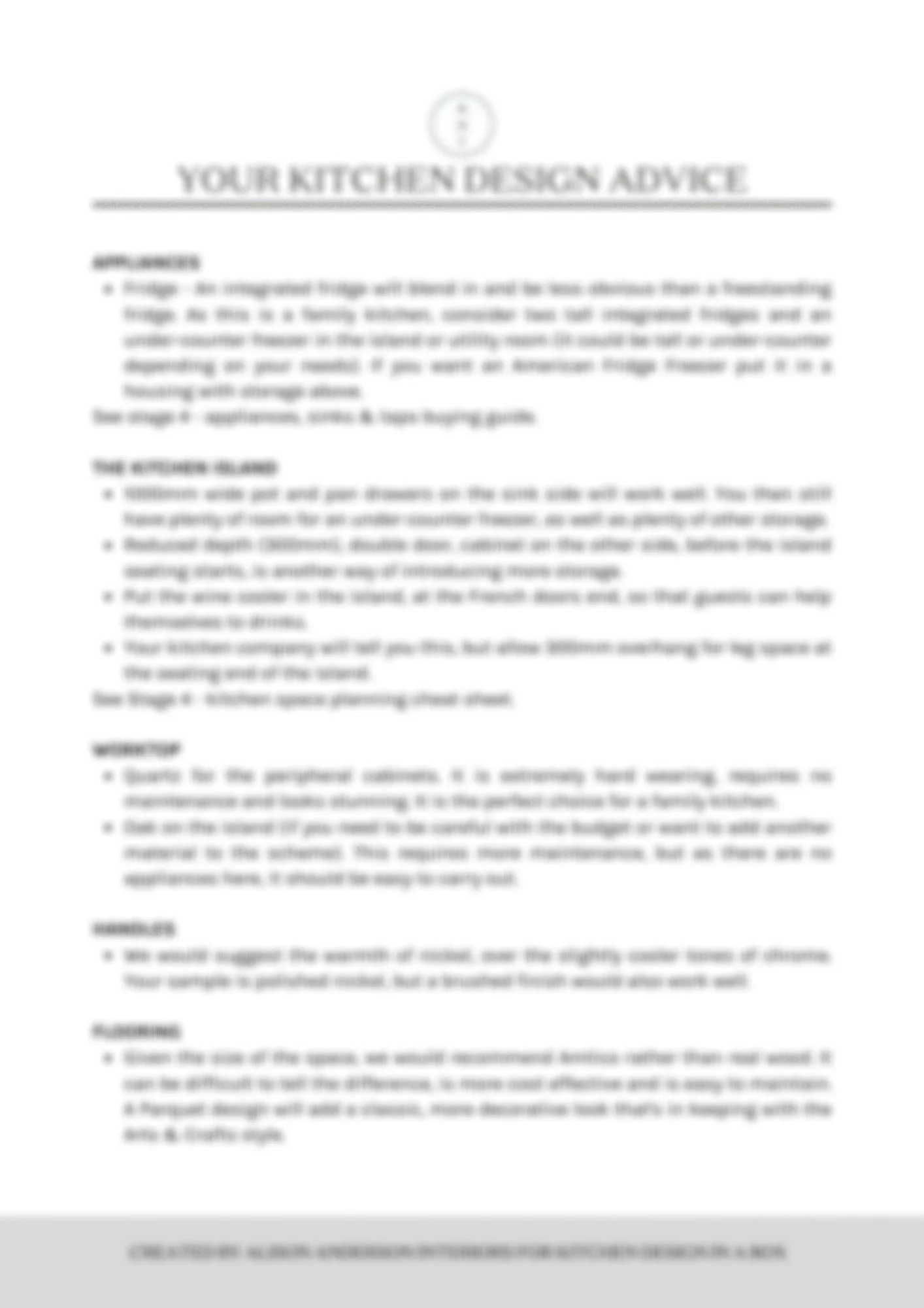 Kitchen Design In A Box — Alison Anderson Interiors | Professional ...