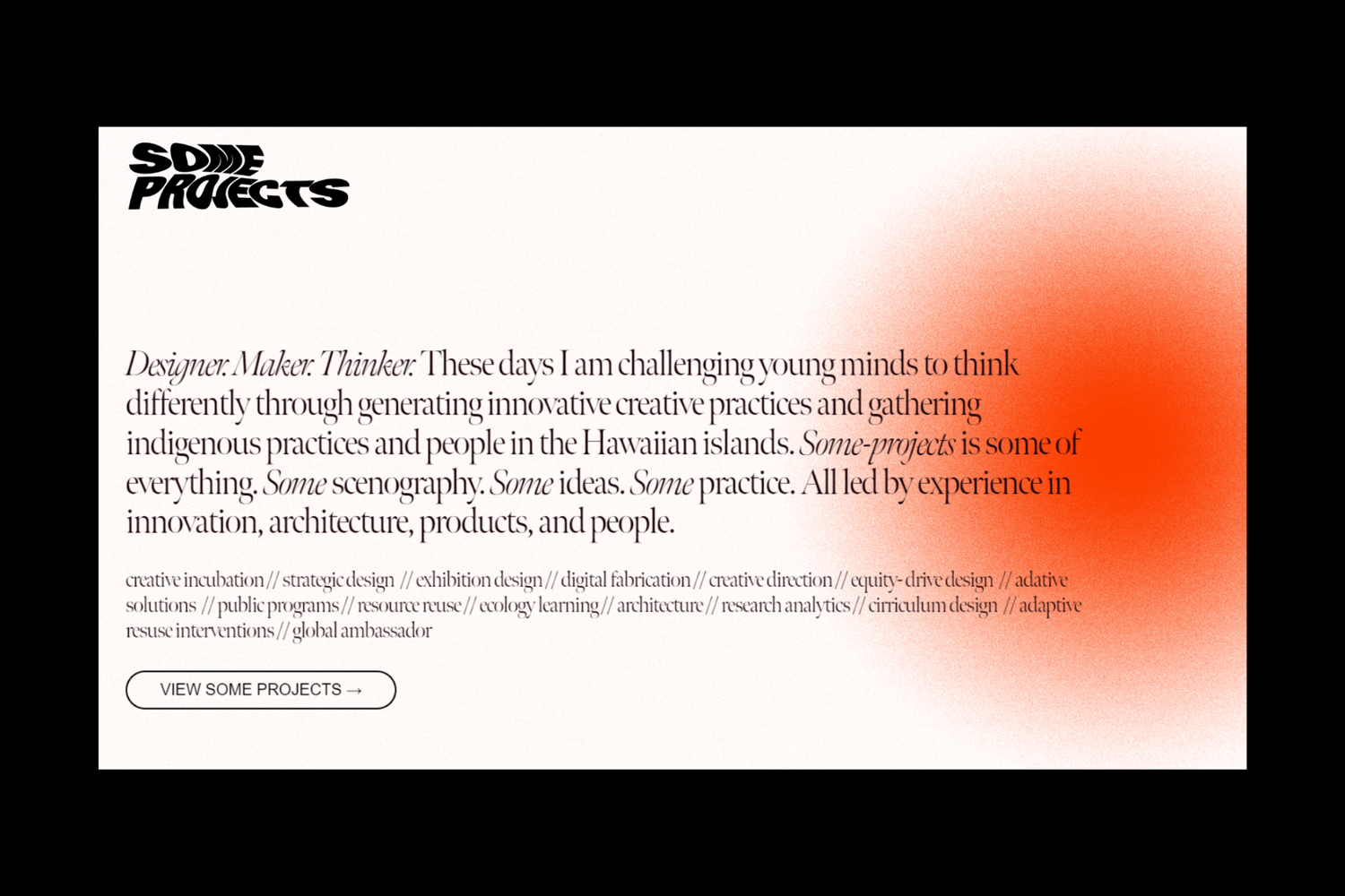 Some Projects | Designer Portfolio — Lex Studio Collective