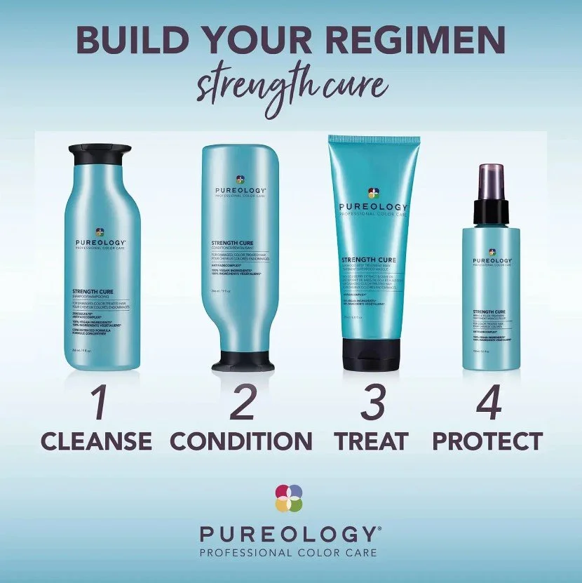 Pureology Strength Cure Conditioner, Vegan, 266ml — Richard Ward Hair ...