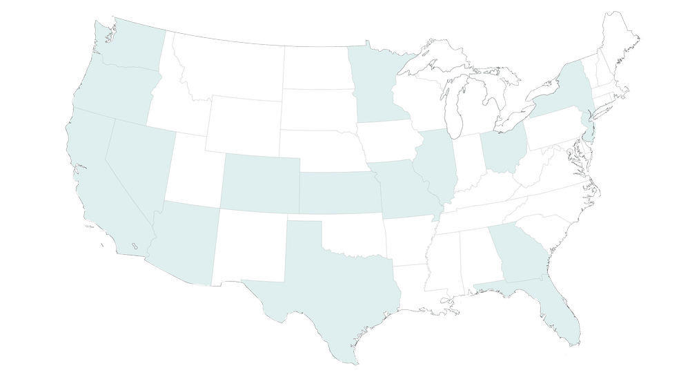 Zenith operates in numerous cities across the United States. — Zenith IOS