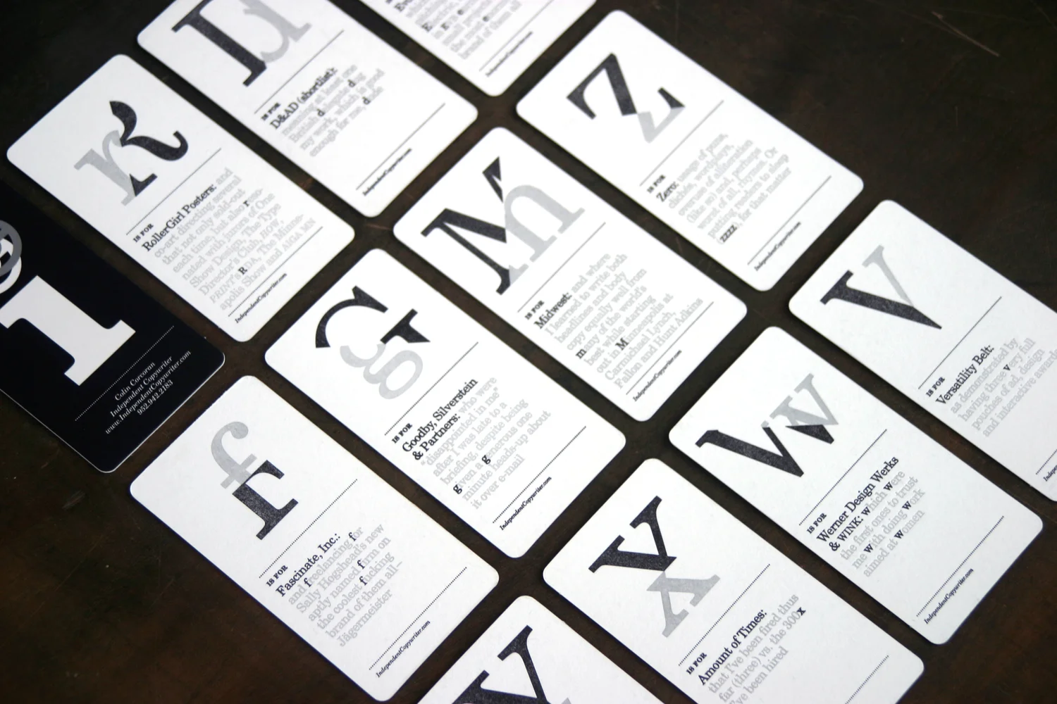 Letterpress | Colin Corcoran — Angel Bomb