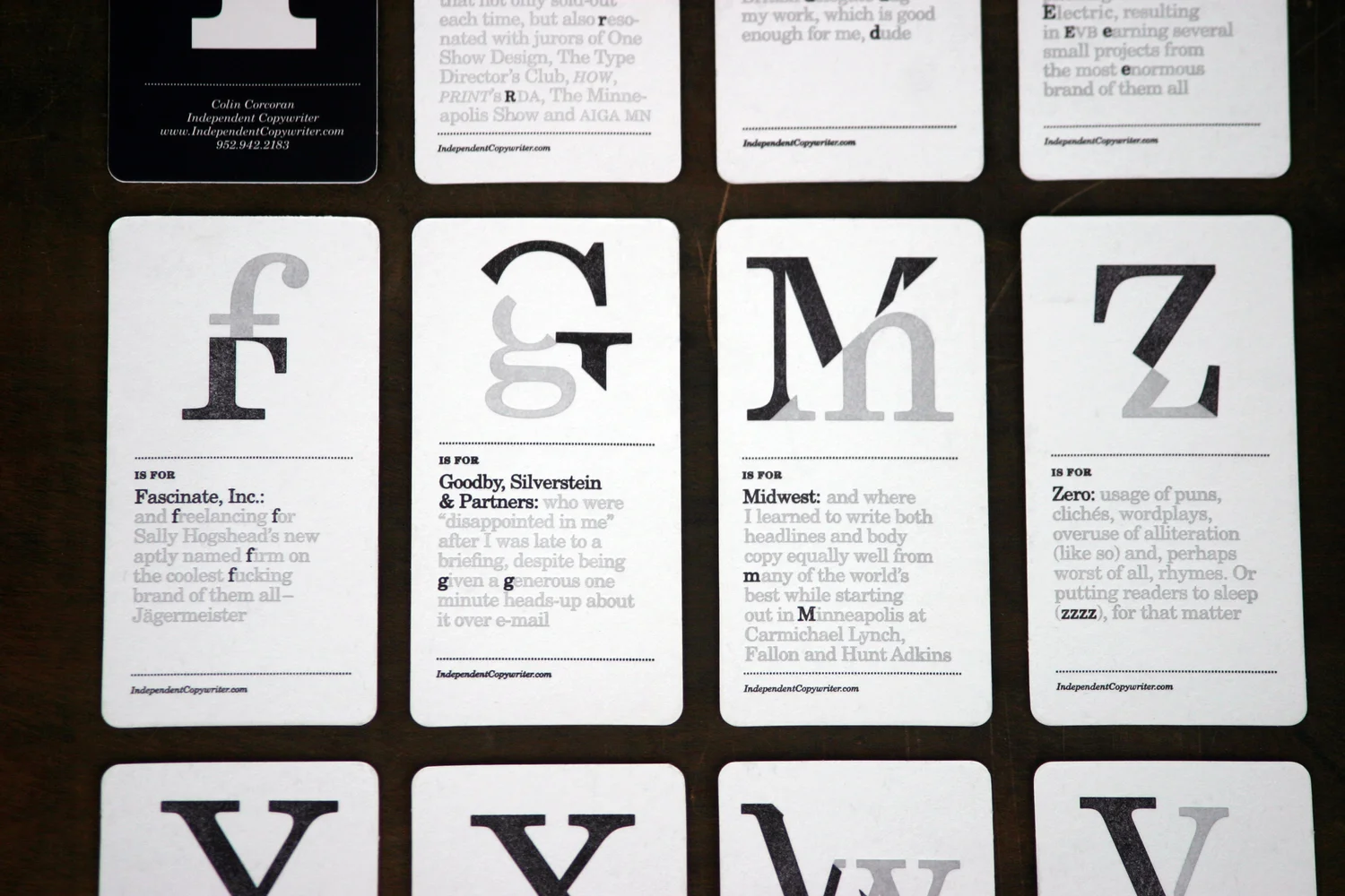 Letterpress | Colin Corcoran — Angel Bomb