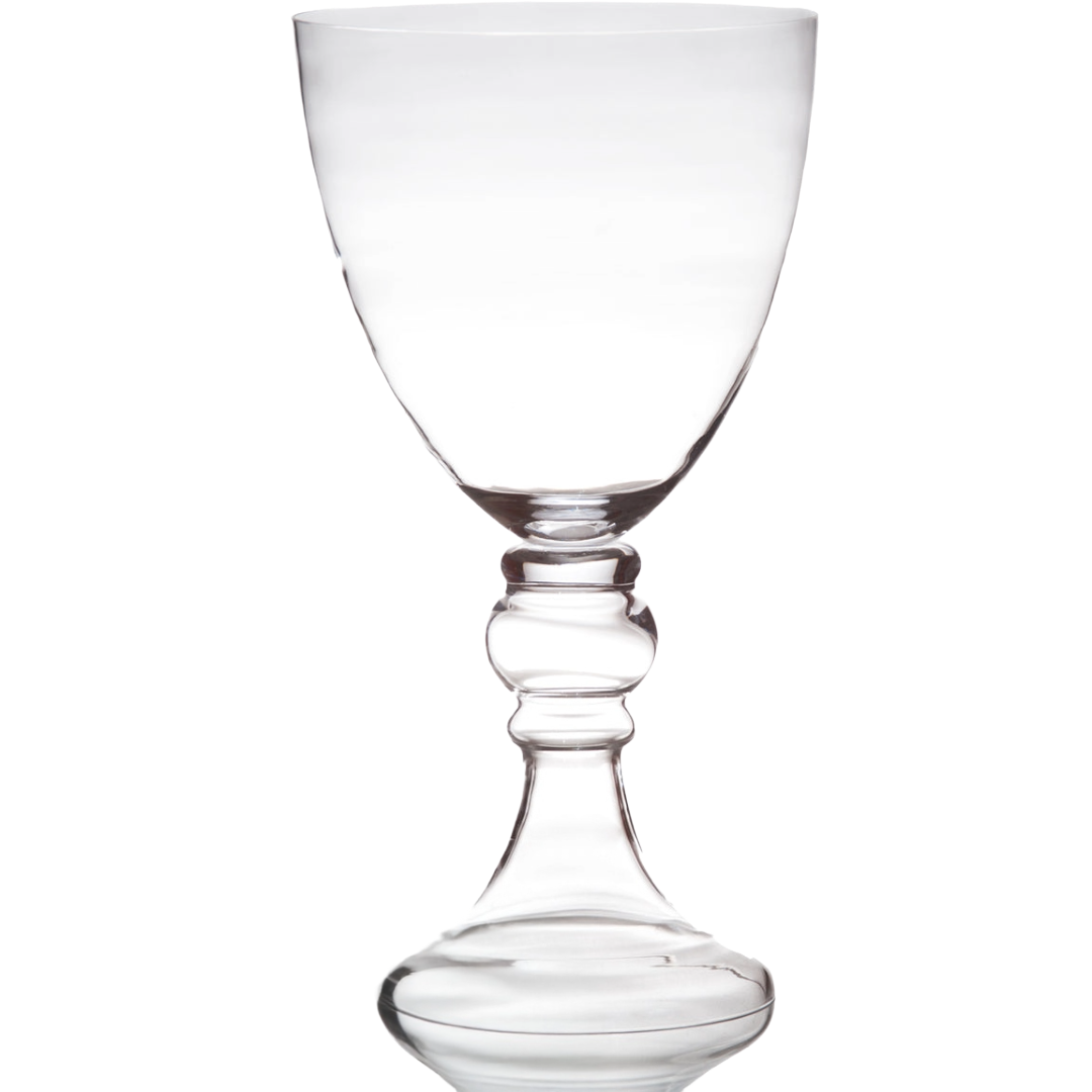 Large Glass Hurricane — Heritage Mark Design LLC