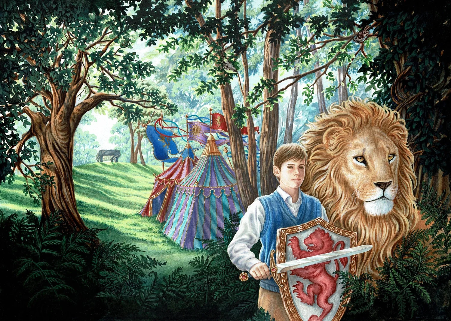 The Chronicles of Narnia illustrated series — Deborah Maze