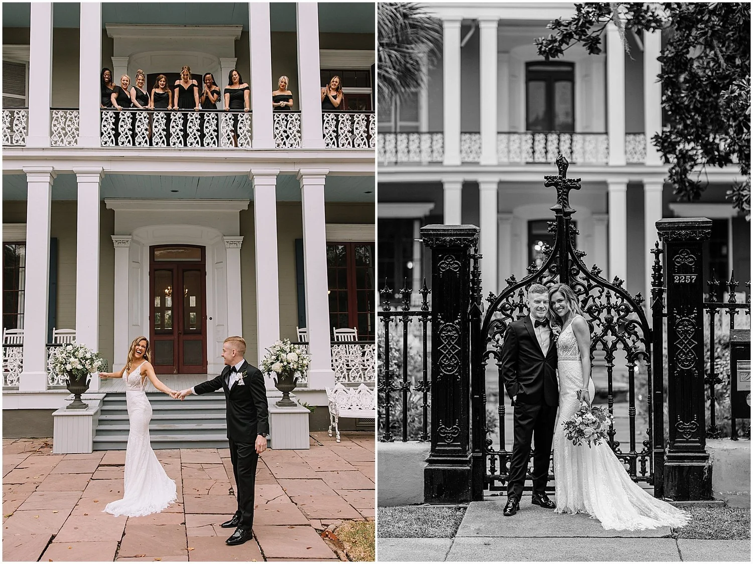 Elegant Derbes Mansion Wedding with Joyful Second Line — Ashley Biltz ...