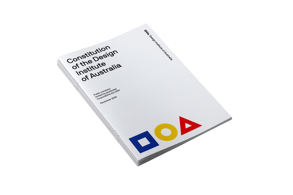DIA Accredited Designer — Design Institute of Australia