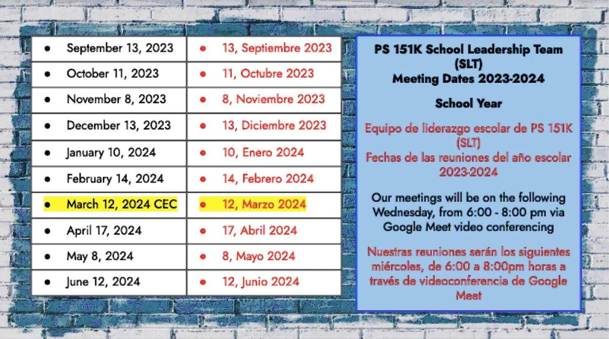 SLT — P.S. 151 Lyndon B. Johnson