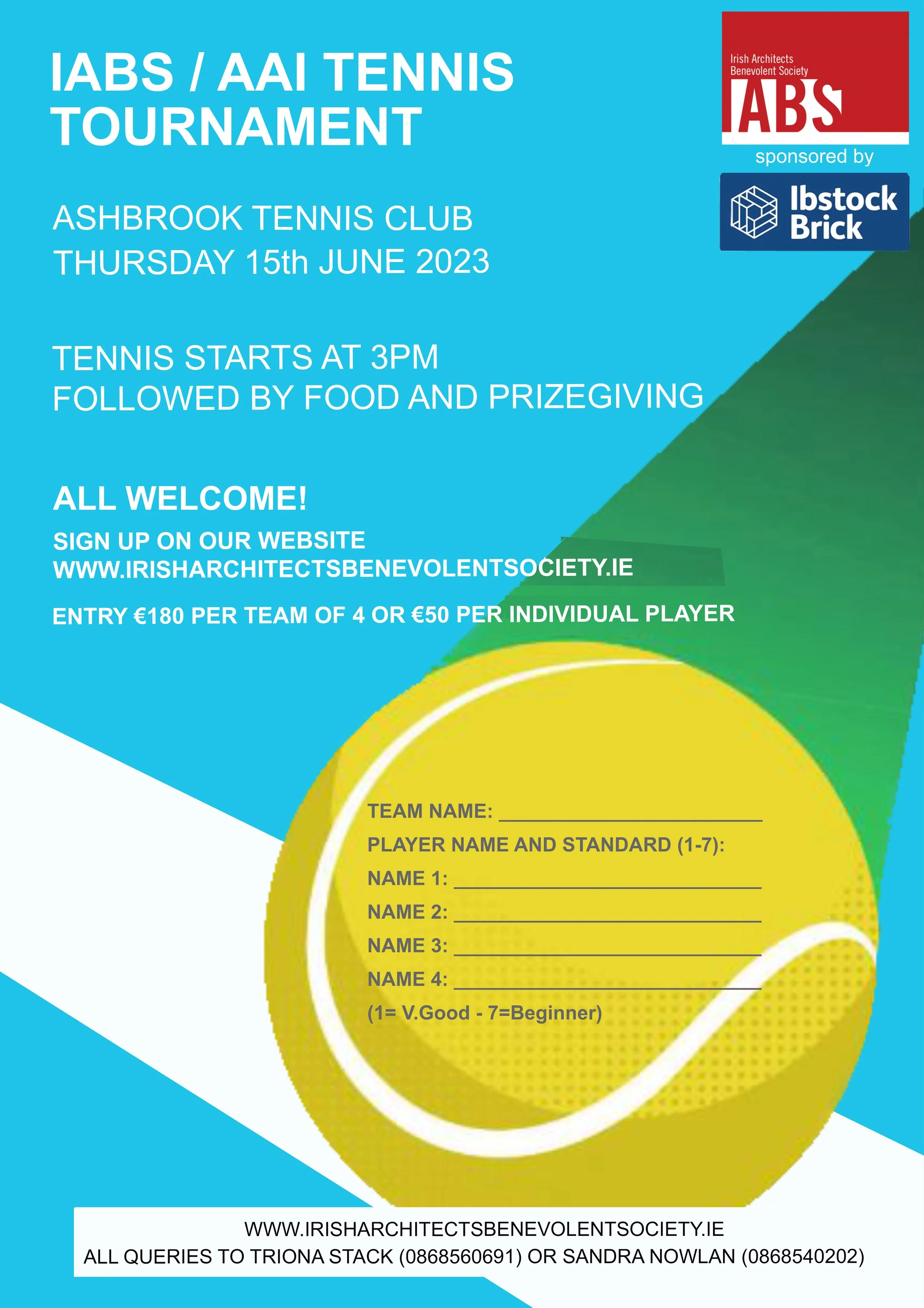 Tennis Tournament 20th June 2024 — IABS