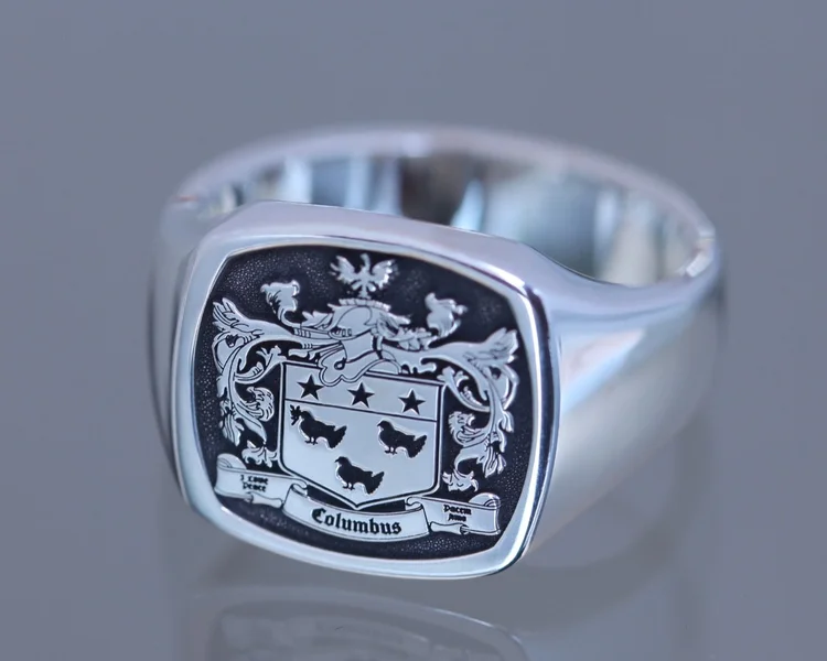Your Family Crest — Custom Signet Rings by Benjamin Black