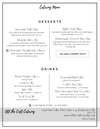 Catering Menu — Off the Cuff Catering