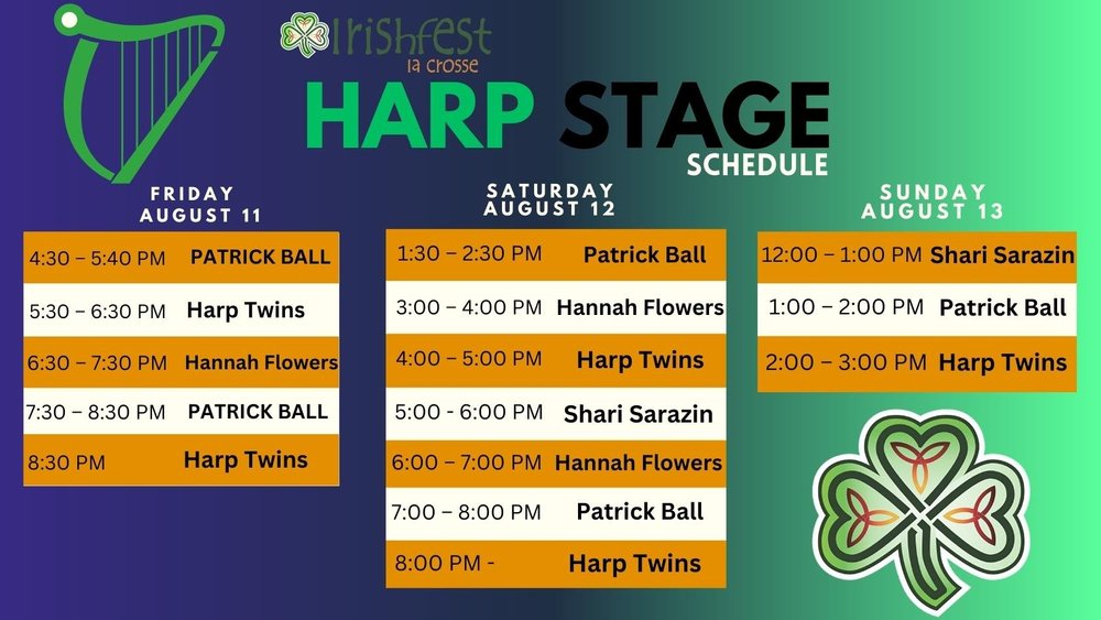 Shari Sarazin — Irishfest La Crosse