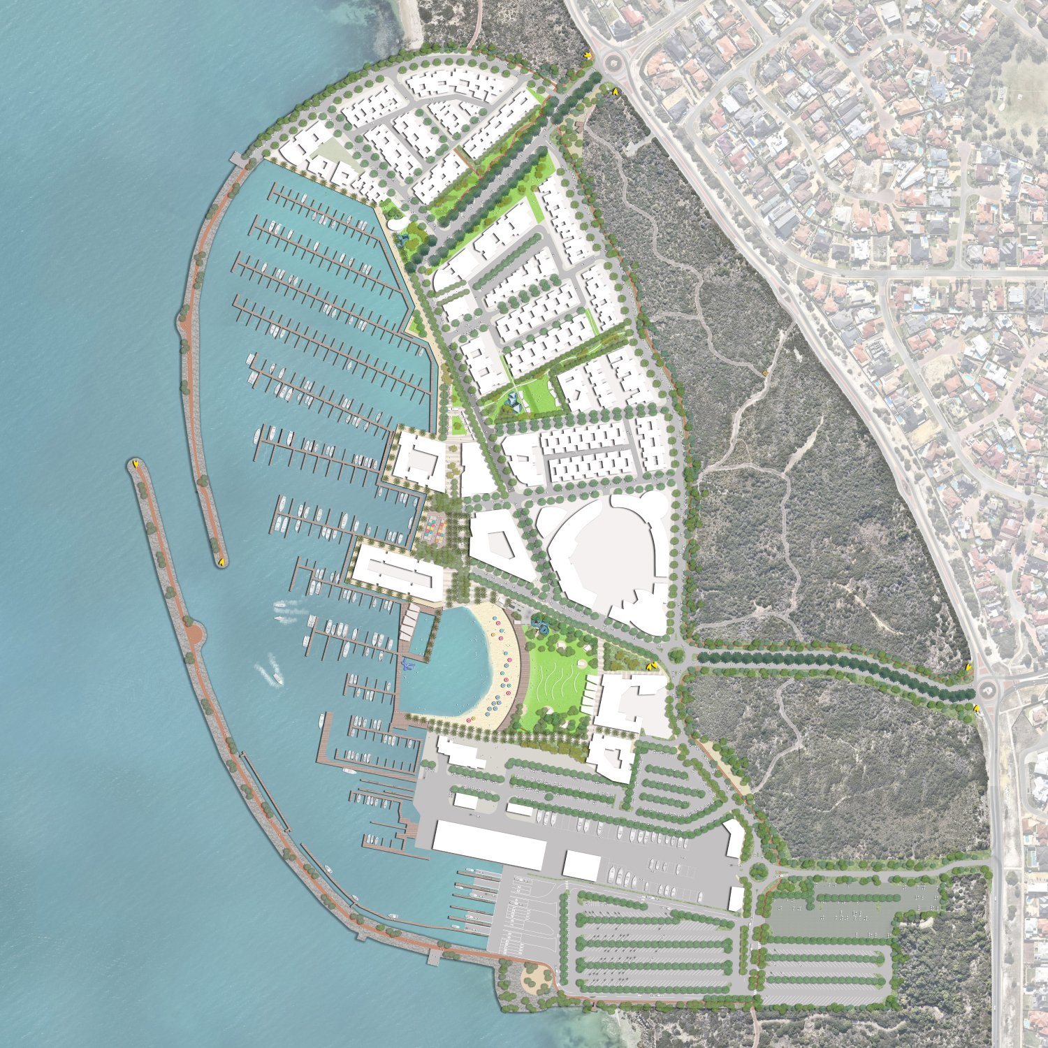 Ocean Reef Marina (in progress) — UDLA