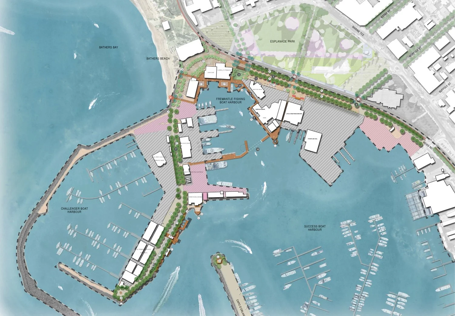 Fremantle Harbours Masterplan — UDLA