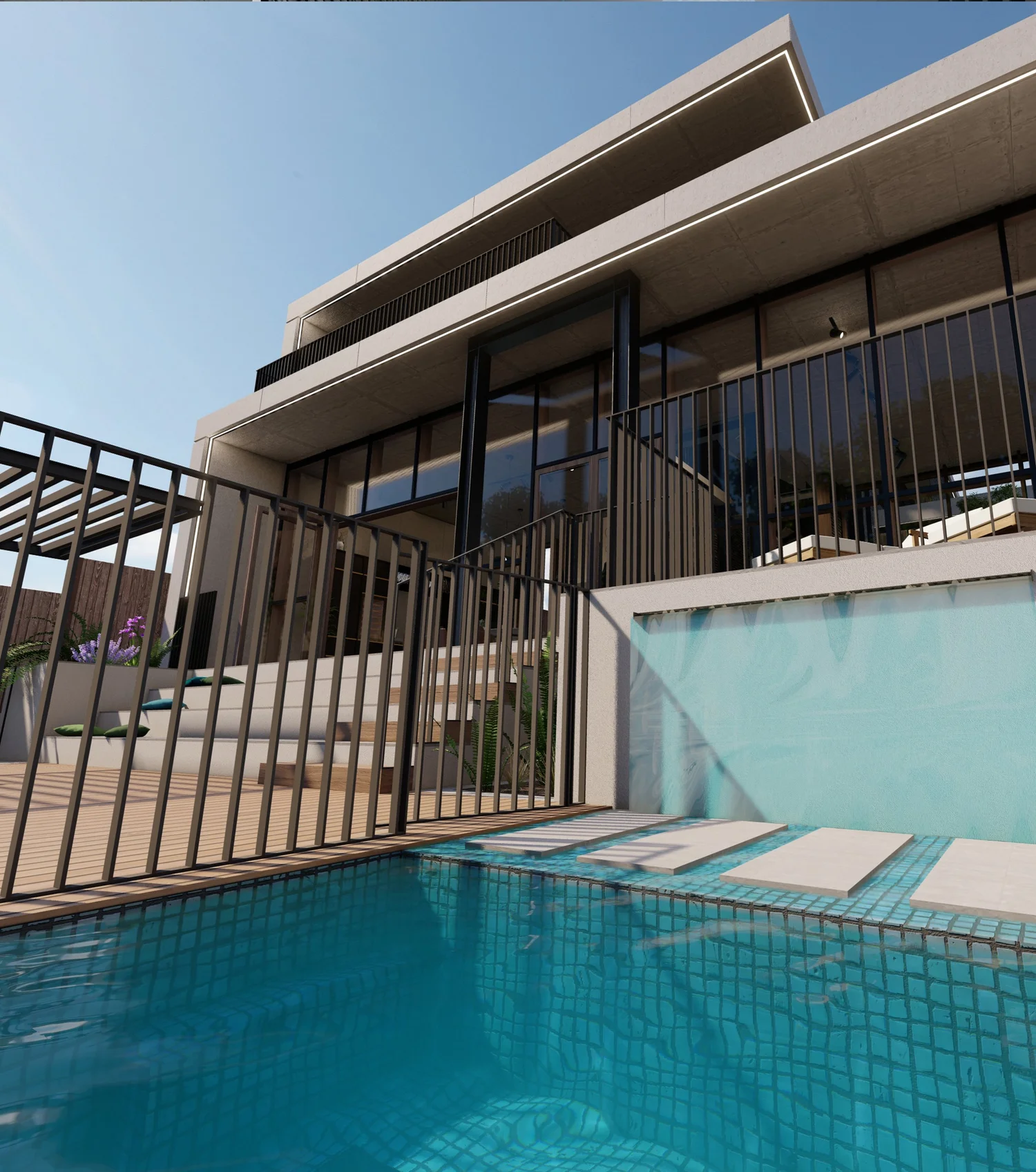Next Level Concrete — Danny Bank Architecture - Projects