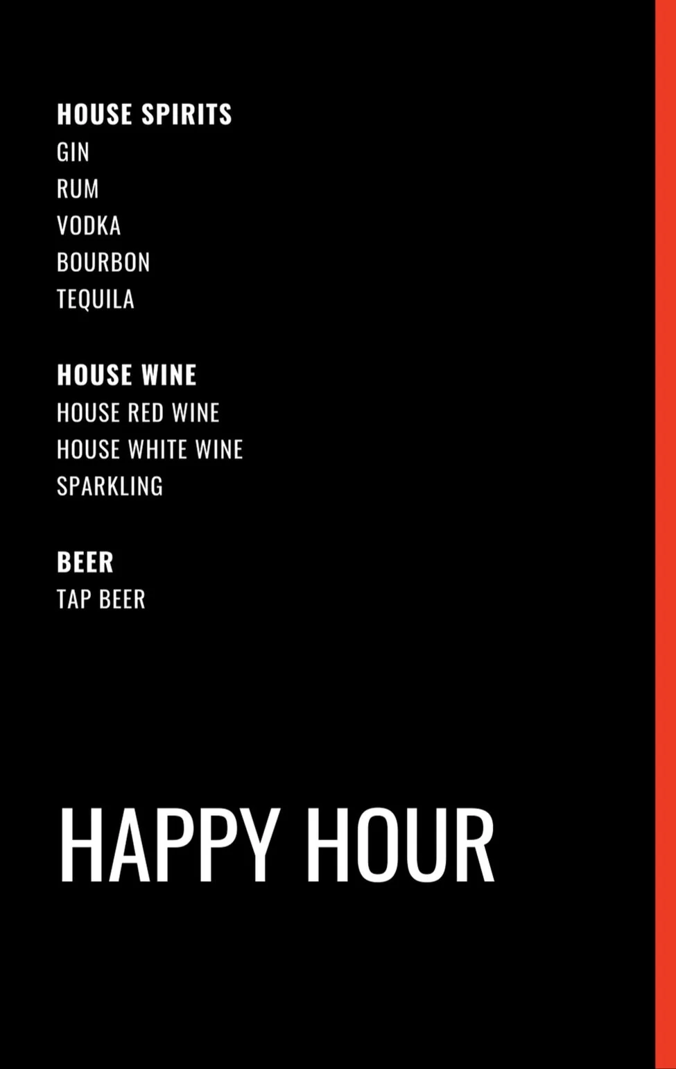 Furaibo Happy Hour — Furaibo