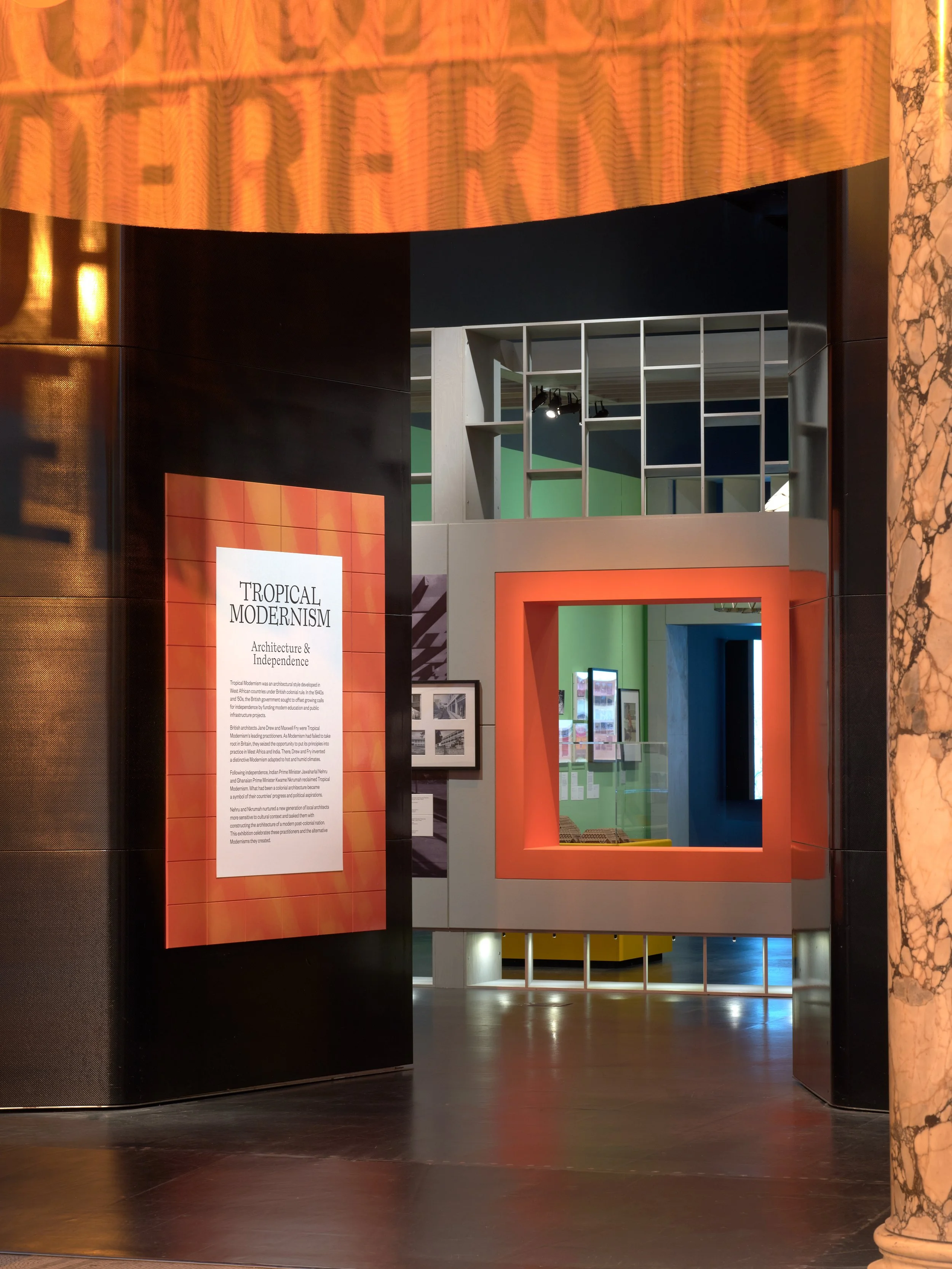 Tropical Modernism Exhibition Design — Sam Brown Design