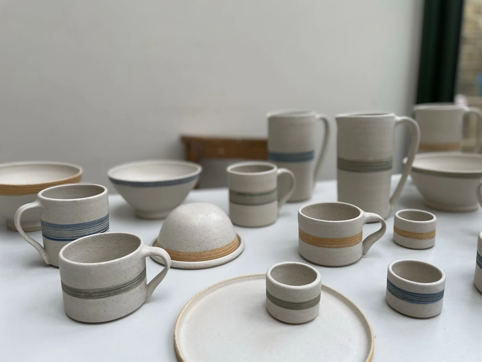 Functional ceramic tableware handmade in my London studio