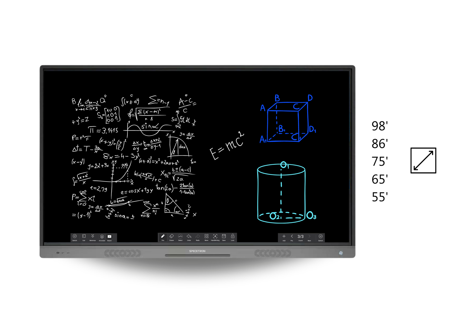 Specktron CDX I Series Interactive Display in Dubai, UAE, KSA